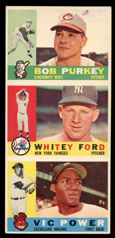 1960 Topps Baseball Set Saw Return of Horizontal Design