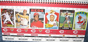 Reds Tickets Honor Topps Cards