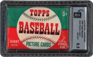 Unopened Baseball Cards: True Test of Willpower, Patience