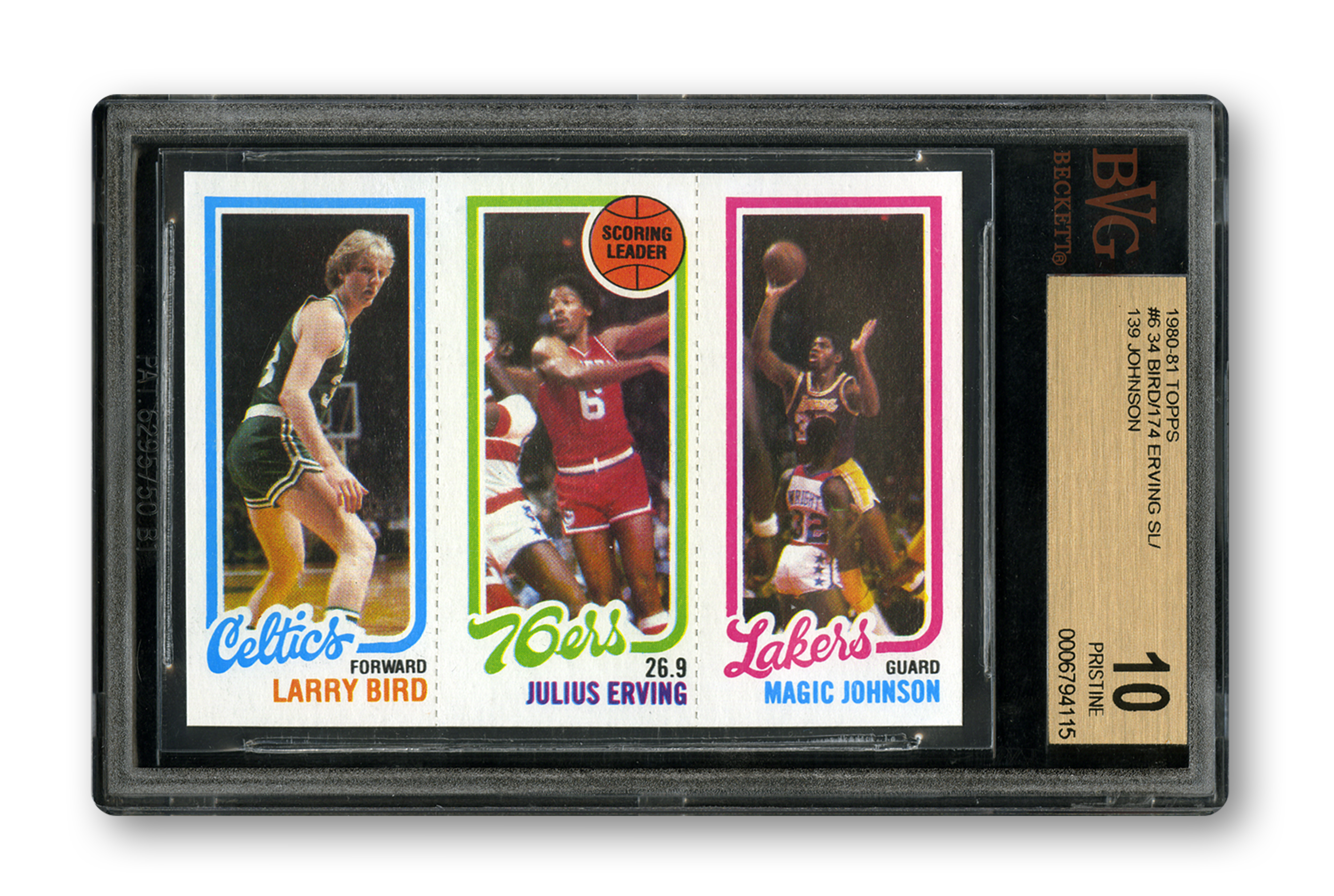 Lone Beckett 10 Bird-Magic Rookie Card Coming to Auction; Could Fetch $75K