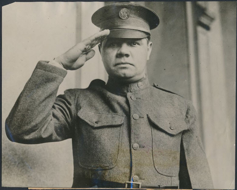 Babe Ruth National Guard Photo 1924