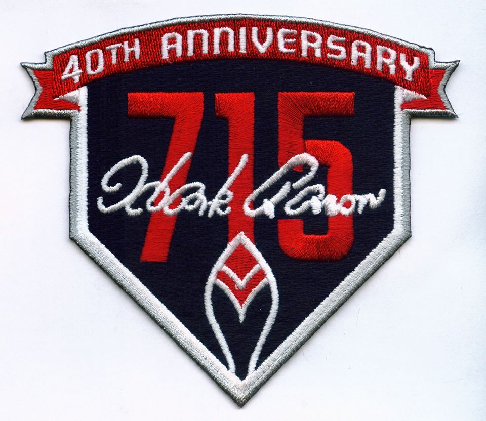 Hank Aaron 715th Home Run Patch to Honor 40th Anniversary