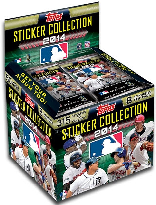 2014 Topps Baseball Stickers Offer Cheap Entertainment