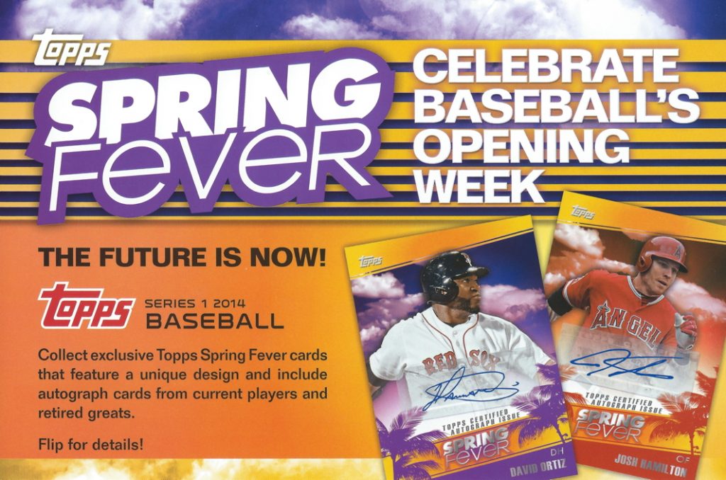 2014 Topps Spring Fever Promotion Has Had Collectors Confused