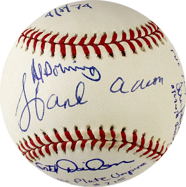 Hank Aaron 715th Home Run Memorabilia Runs the Gamut