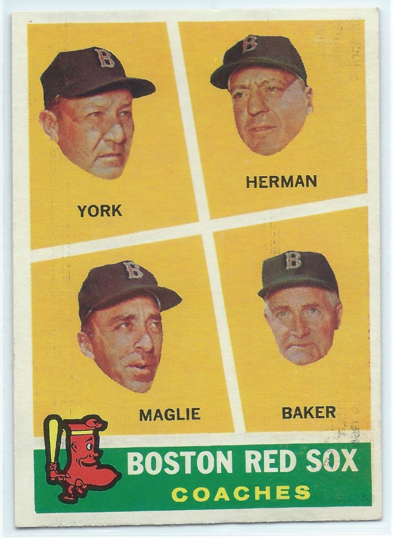 1960 Topps Baseball Coaches Cards: From Reviled to Redeemed