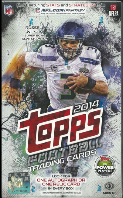 Topps Football Box Break 2014