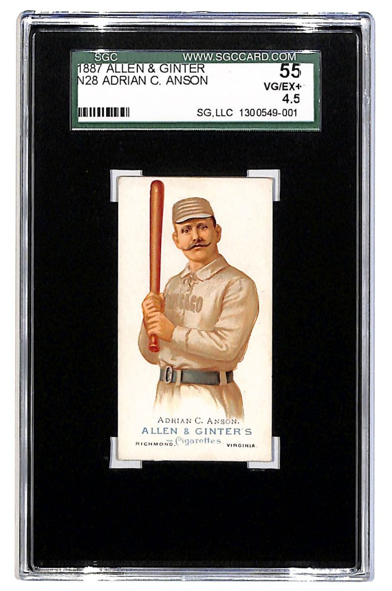 Five Key 19th Century Cap Anson Cards