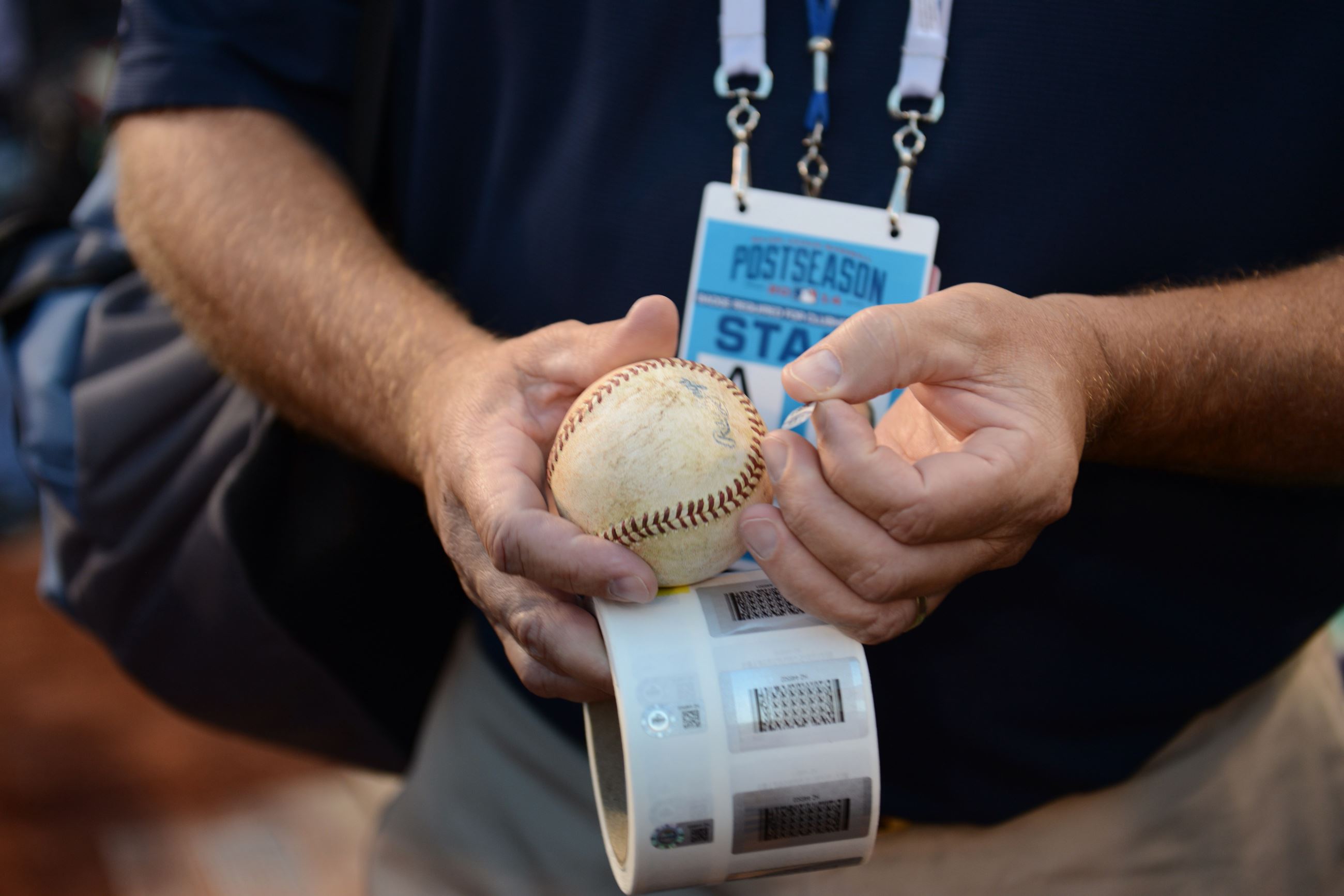 MLB Authentication in High Gear During Playoffs
