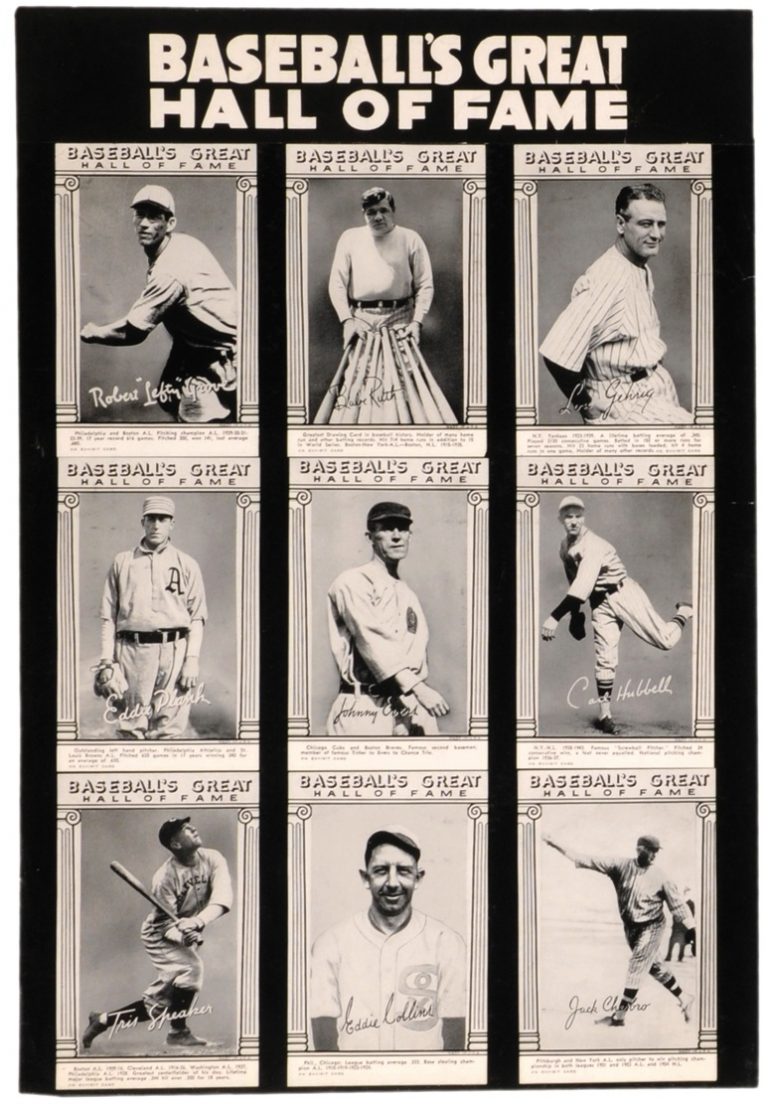 Baseball Card Advertising Examples Through the Ages