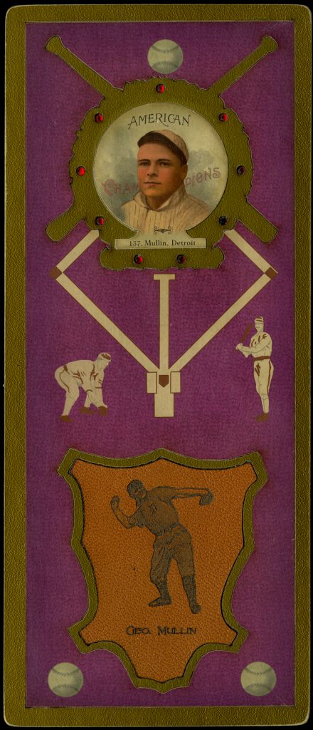 George Mullin Art Card Recalls Angry Owner's Chase