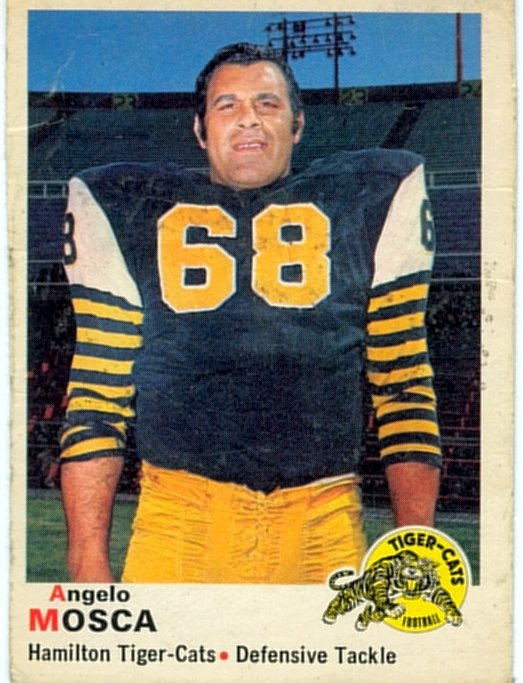 Angelo Mosca Cards Span Topps CFL to Wrestling All-Stars
