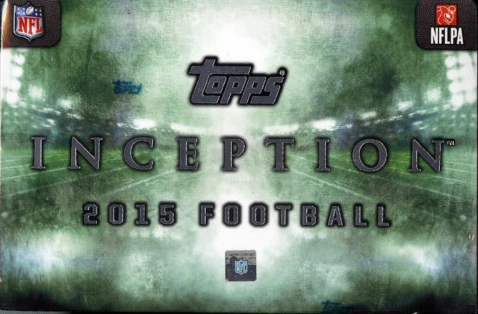 Topps Inception 2015 Football Box Break