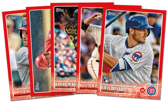 2015 Topps 5x7 Baseball Sets Limited to 10