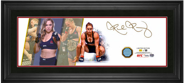Ronda Rousey Autographs Now a Fanatics Exclusive