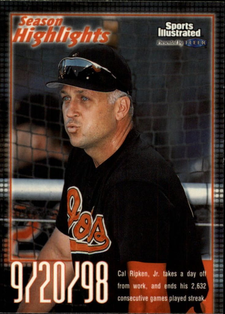 A Chronological History Of Memorable Cal Ripken Cards