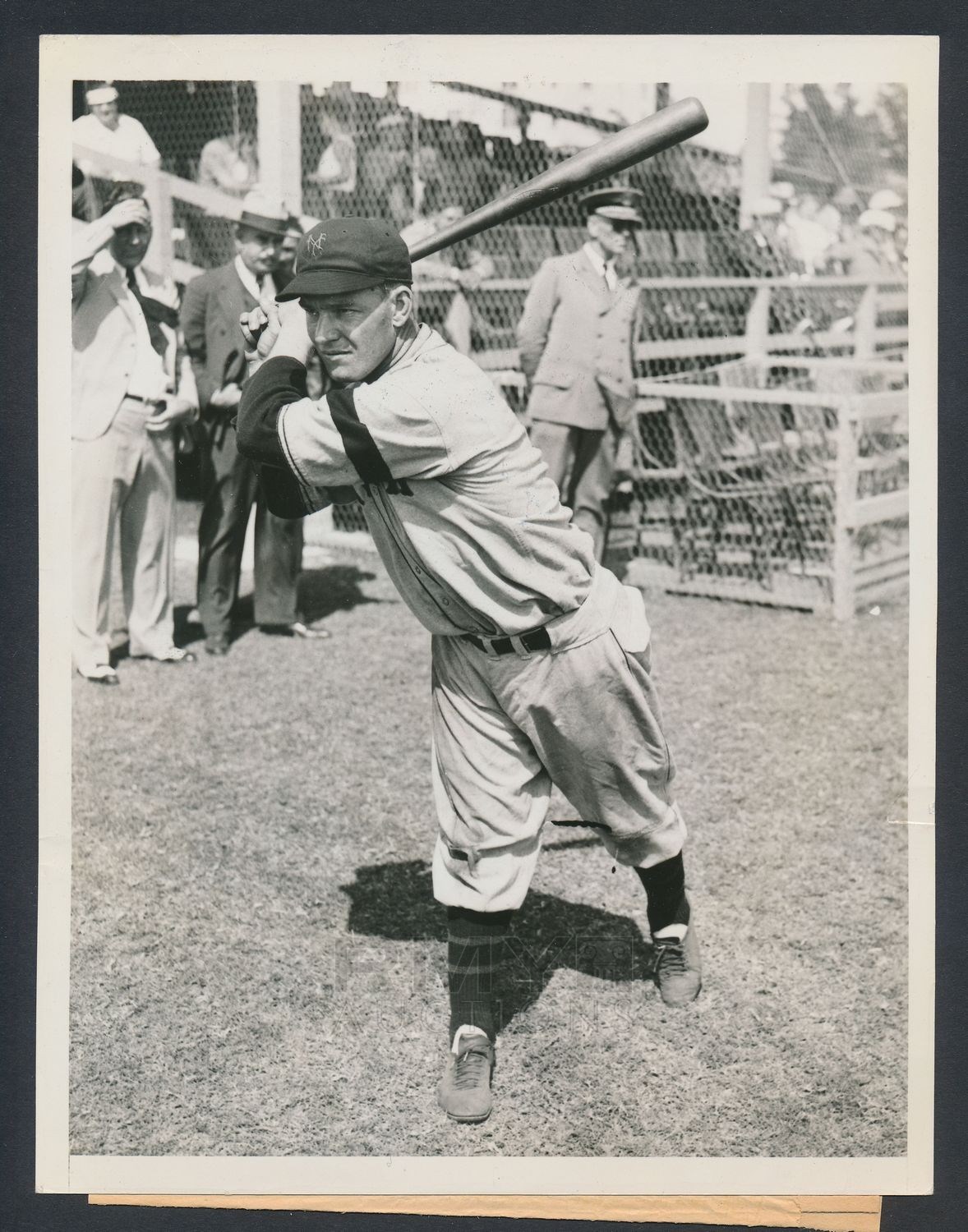Mel Ott Photo from 1934 Giants Collapse at Auction
