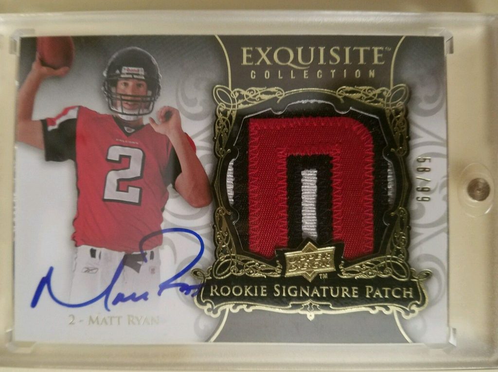 Most Watched Matt Ryan Rookie Cards on eBay
