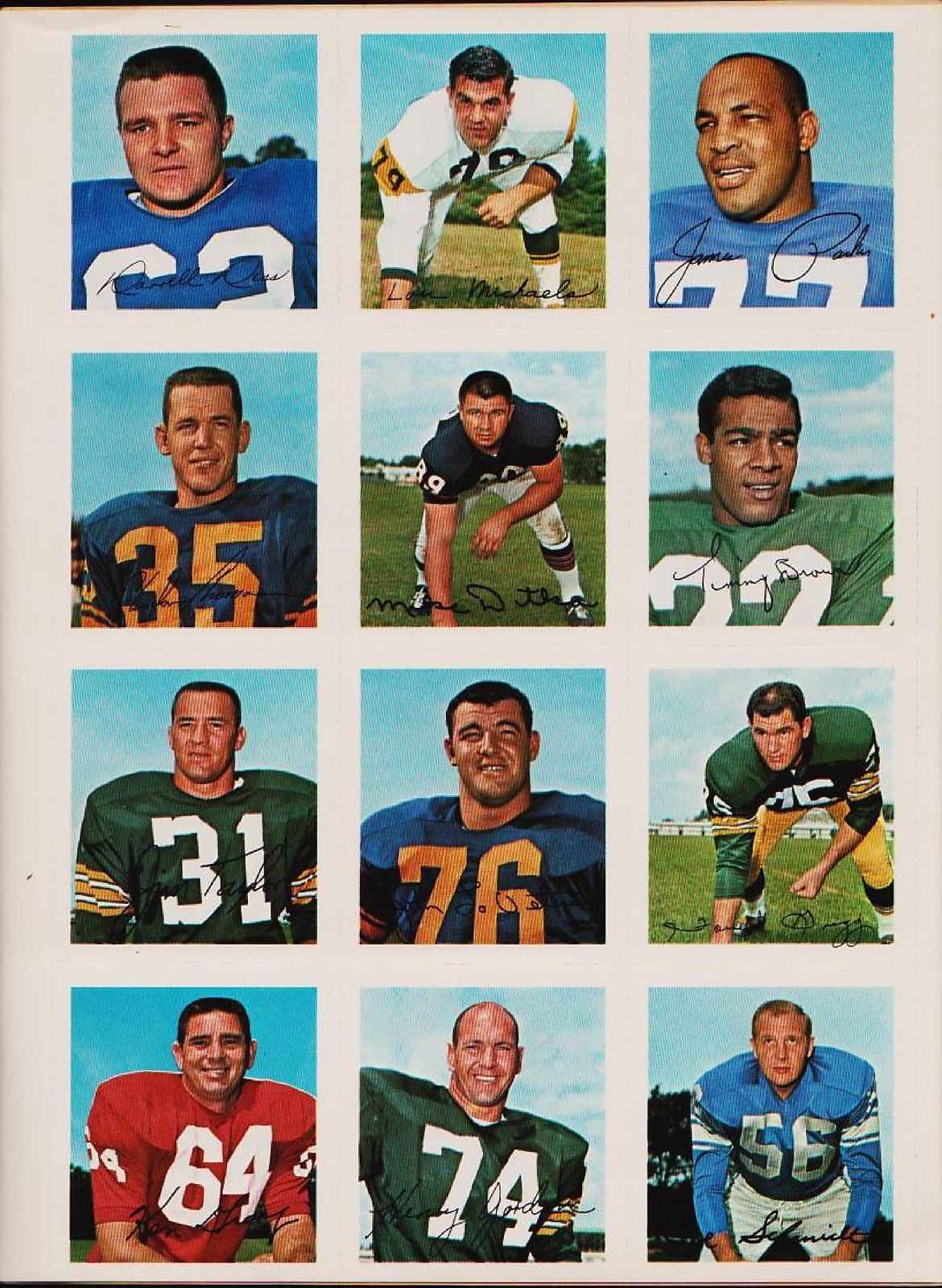 1964 Wheaties Football Stamps an Affordable Vintage Set