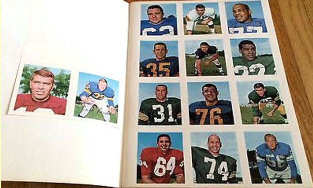 1964 Wheaties Football Stamps an Affordable Vintage Set