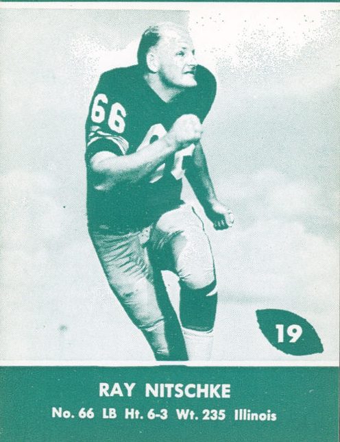 Five Rare Ray Nitschke Oddball Collectibles