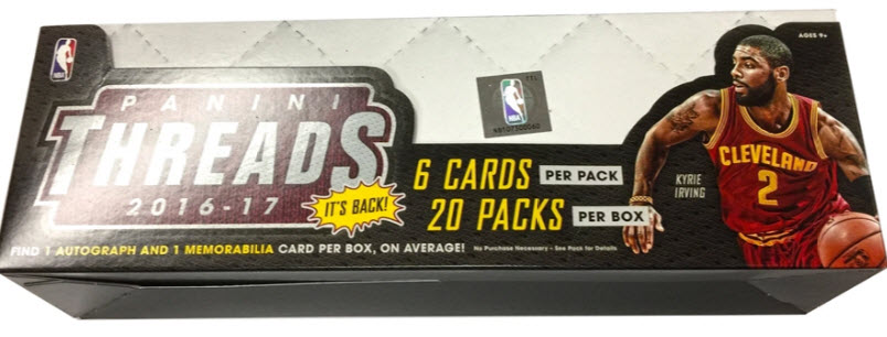 2016-17 Panini Threads Basketball: Preview, Checklist