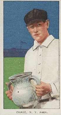 Here's Why Hal Chase is Holding a Trophy on His T206 Card