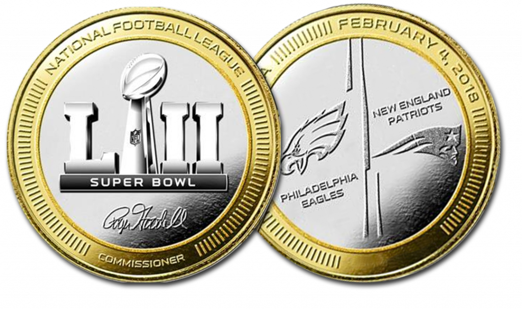Super Bowl Footballs, Pylons, Toss Coin to Get PSA/DNA Treatment