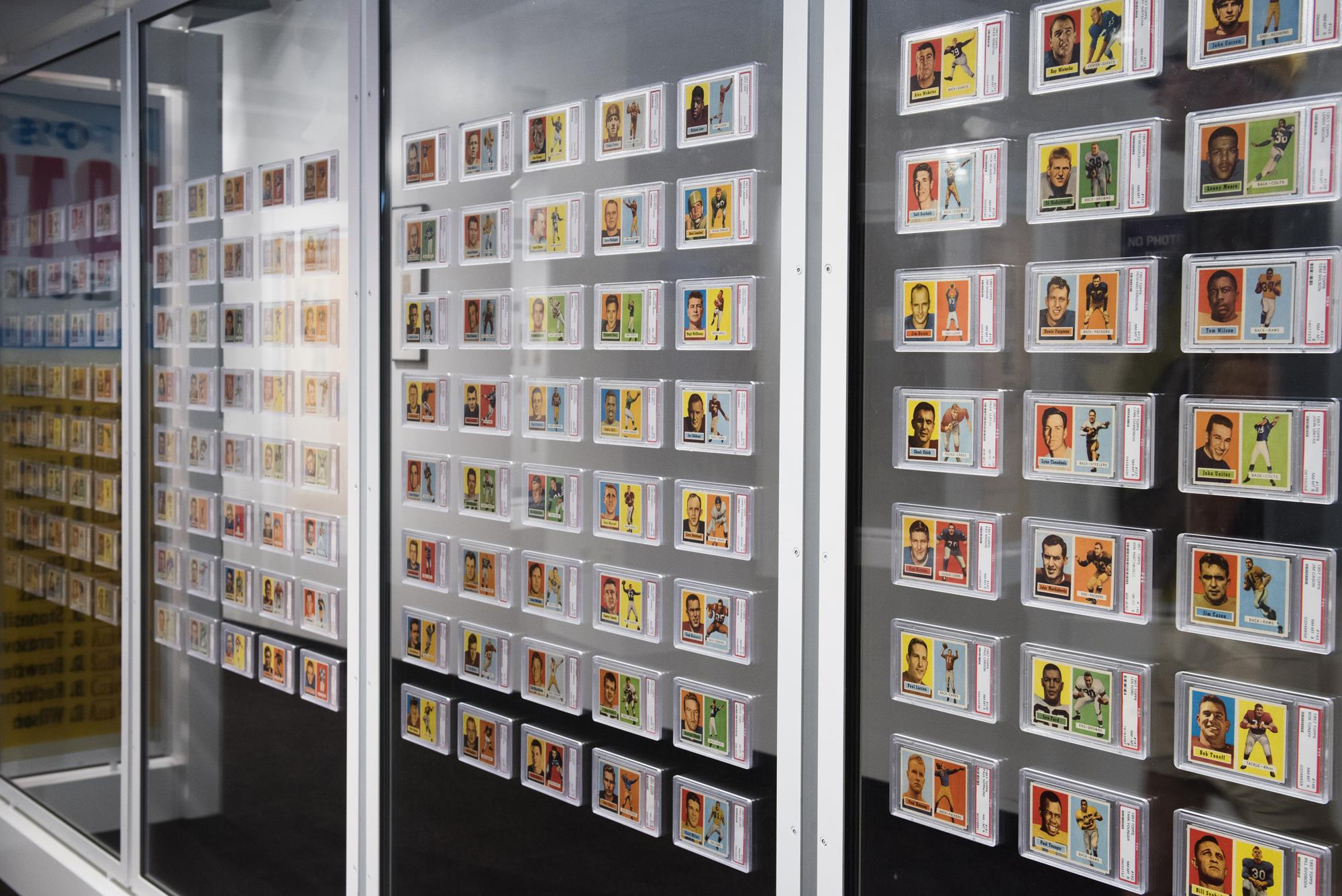 PHOTO GALLERY: World's Best Football Card Collection Still on Display ...