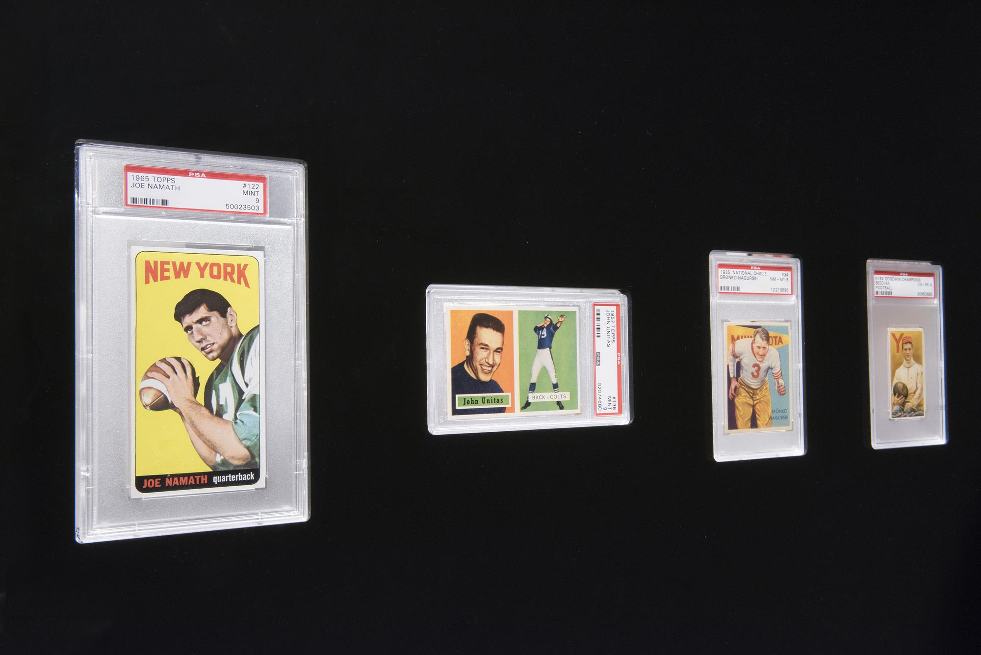 PHOTO GALLERY: World's Best Football Card Collection Still on Display ...