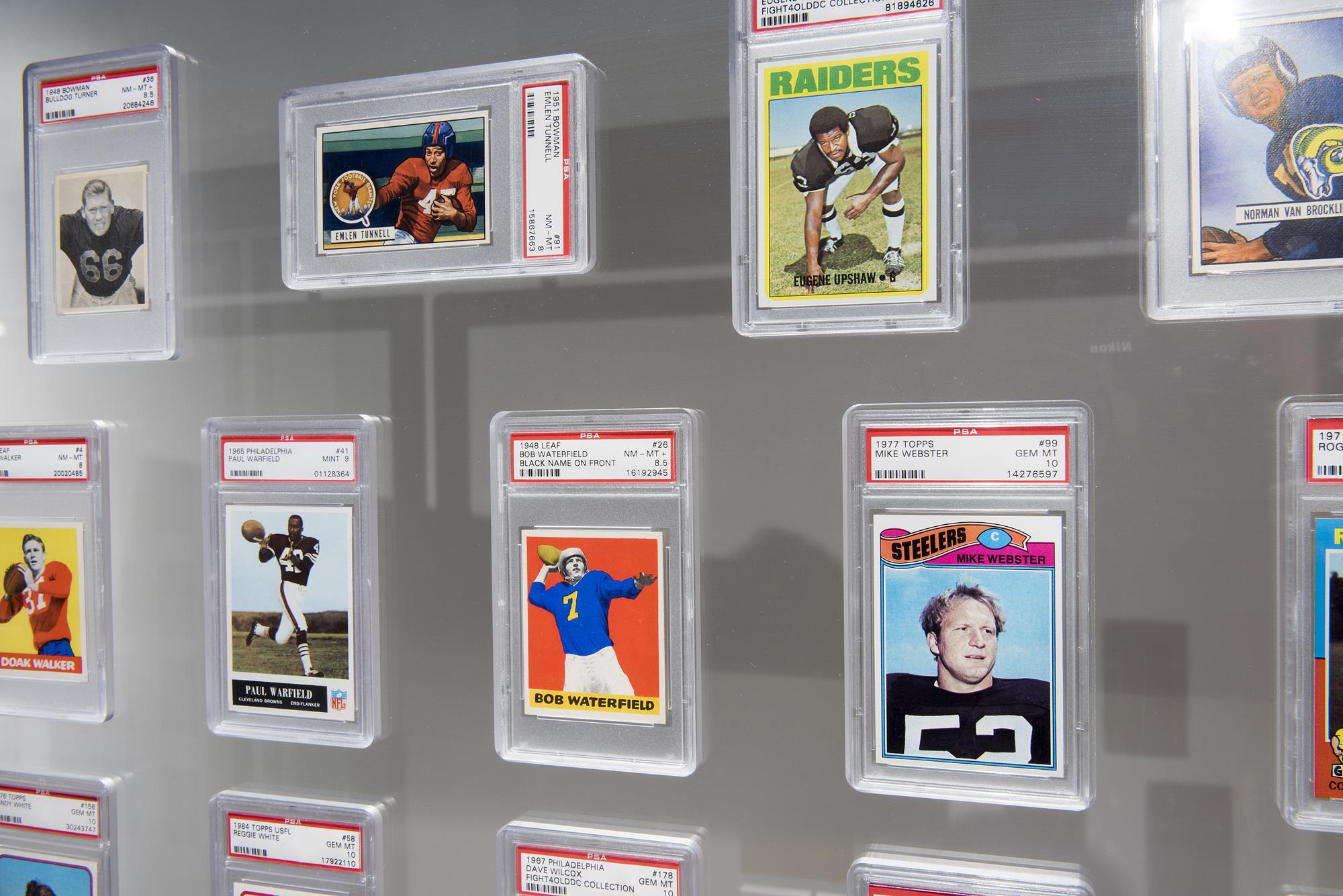 PHOTO GALLERY: World's Best Football Card Collection Still on Display ...