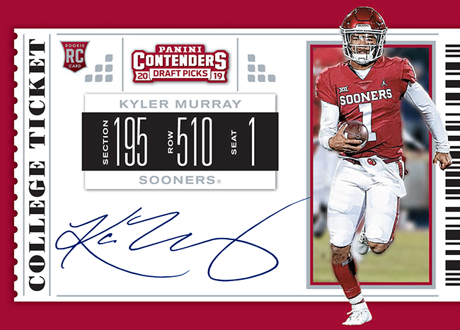 Kyler Murray Signs Autograph, Endorsement Deal with Panini