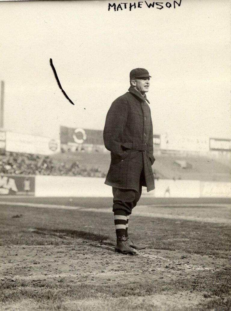 Photo of the Day: Bundled Up Christy Mathewson