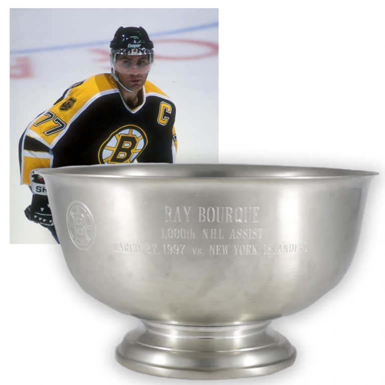 Ray Bourque Consigns Career Memorabilia to Auction
