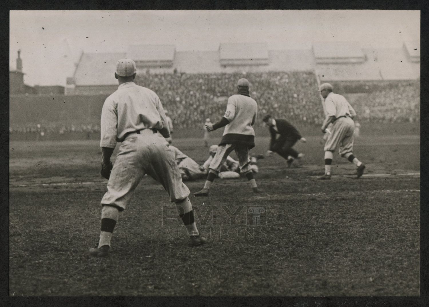 Photo of the Day: Babe Ruth in Action During First World Series Start