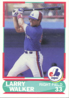 5 Top Larry Walker Rookie Cards