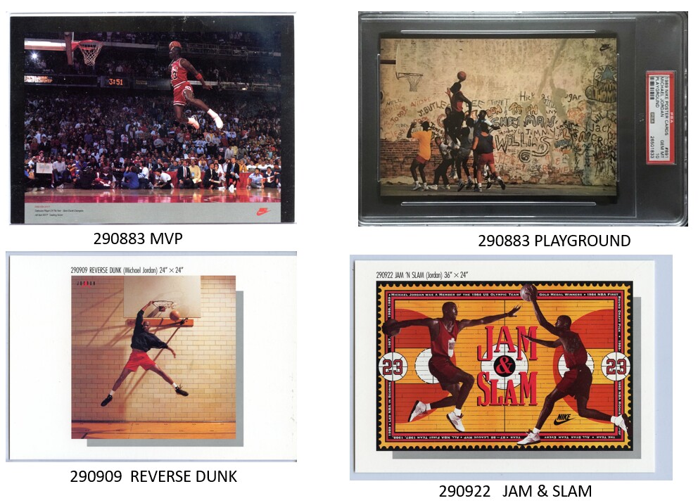 Michael Jordan Nike Poster Cards Are a Set Apart