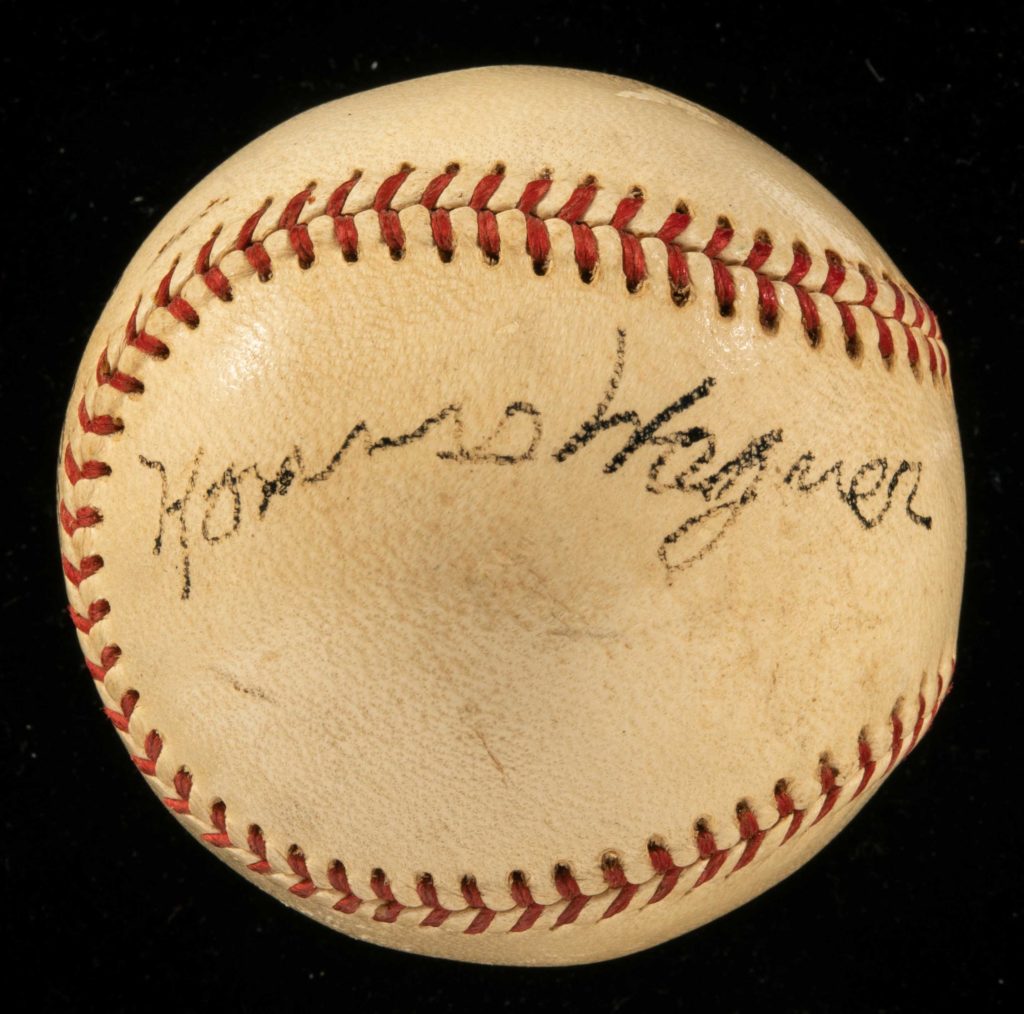 Former Big League Pitcher Larry Christenson's Huge HOF Autographed Ball ...