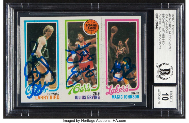 Inked Icons: Heritage Auction to Feature Signed Rookie Cards