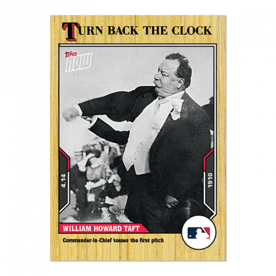 Original Photo of Baseball's 1st Presidential First Pitch Up for Auction