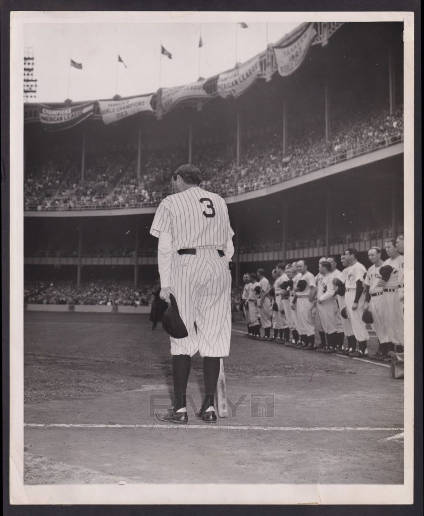There's Another Great Babe Ruth Farewell Photo and It's Up for Auction