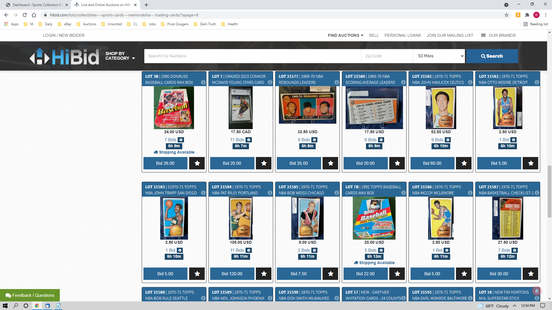 Regional Online Auctions Can Yield Sports Treasures - Part I