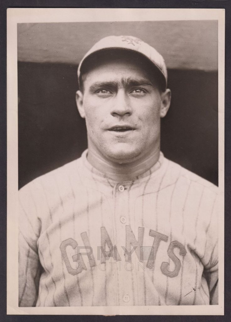 "Whack Wilson": 1924 Photo Captures Young Giants Star