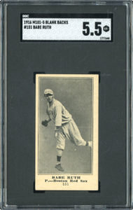 Babe Ruth Rookie Card Kicks Off Memory Lane's First 2022 Auction