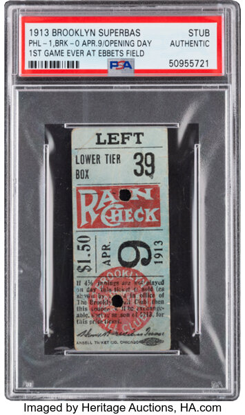 Jackie Robinson Debut Stub Part of Huge Run of Historic Tickets in ...