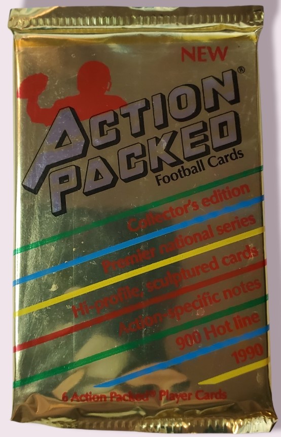 1990 Action Packed Football Brought New Look to Football Cards