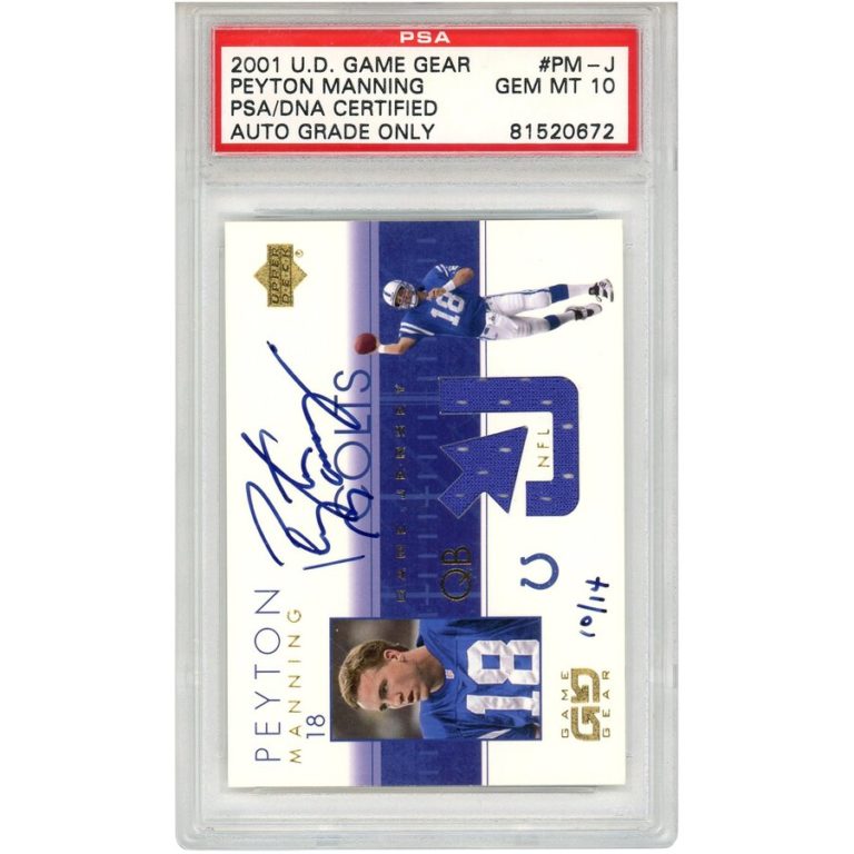 Game-Used, Autographs, Cards Part of Fanatics Auction
