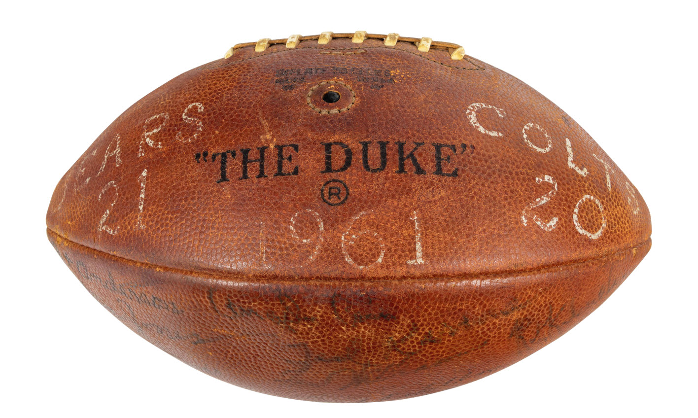 Mike Ditka Auction Includes Game Balls, Photos, Restaurant Memorabilia