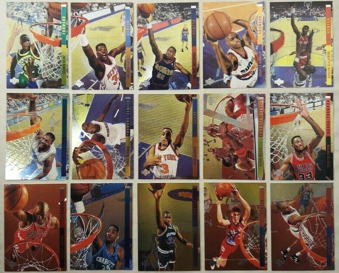 1993-94 Upper Deck SE Behind the Glass Offers Crystal Clear Look at NBA Superstars