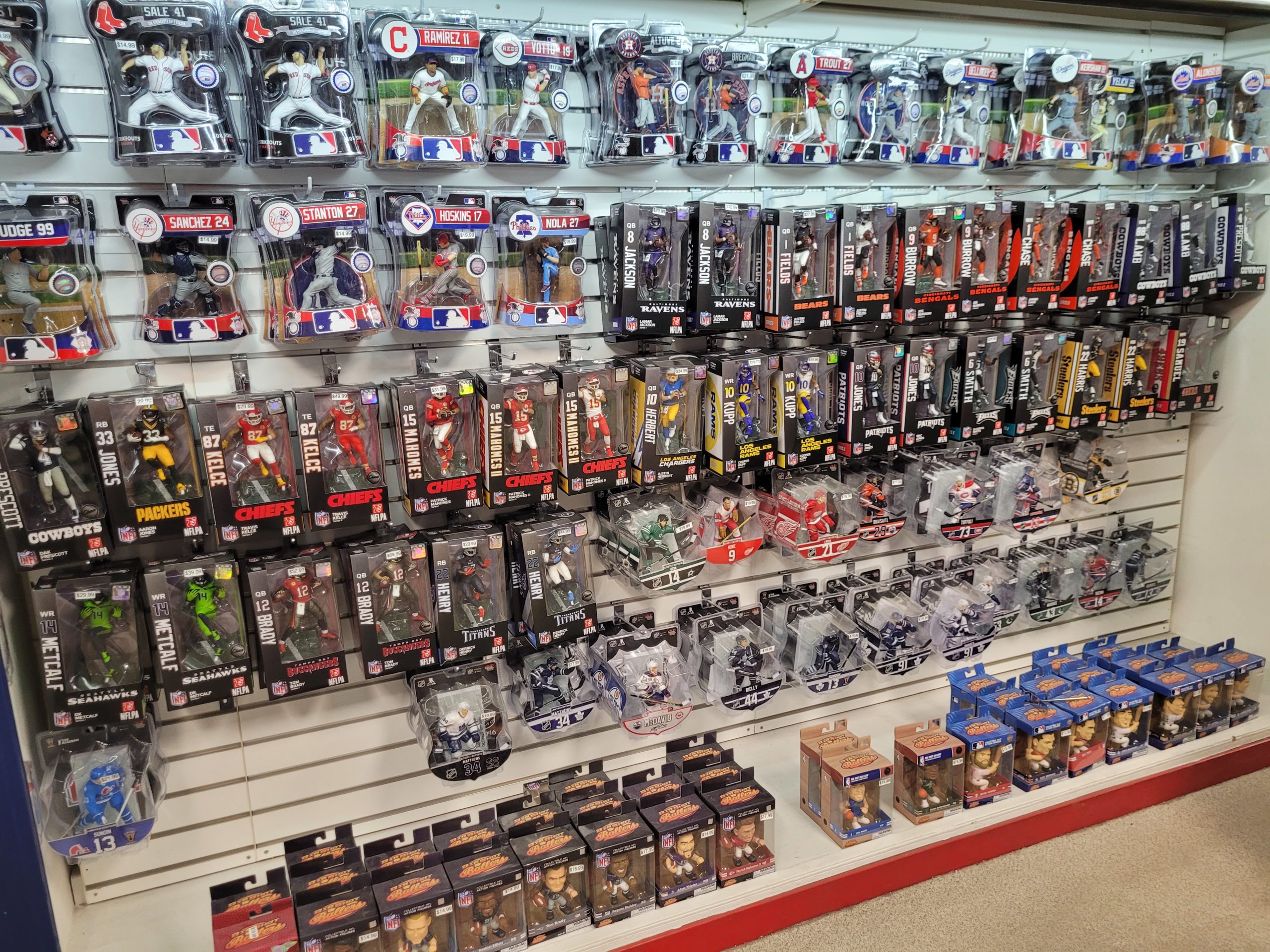 Shop Talk: Phillies Fever, Football Figures, Repacks and New Releases